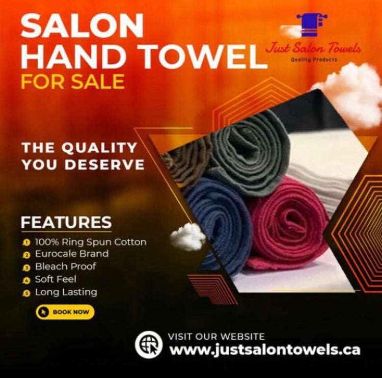 SALON HAND TOWELS – Just Salon Towels Canada